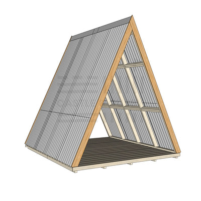 Open A-Frame Cubby House | Imagine with Castle & Cubby – Castle and Cubby