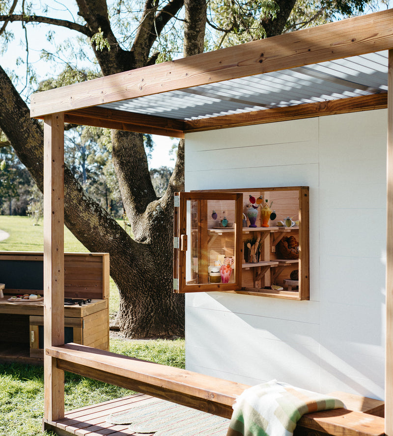 Wooden Cubby Houses for Little Courtyards or Big Backyards – Castle and ...