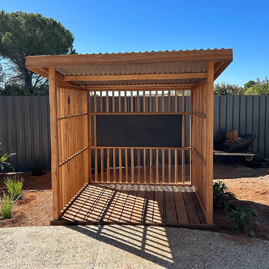 Open Hut Cubby Houses - For High Visibility In Childcare – Castle and Cubby