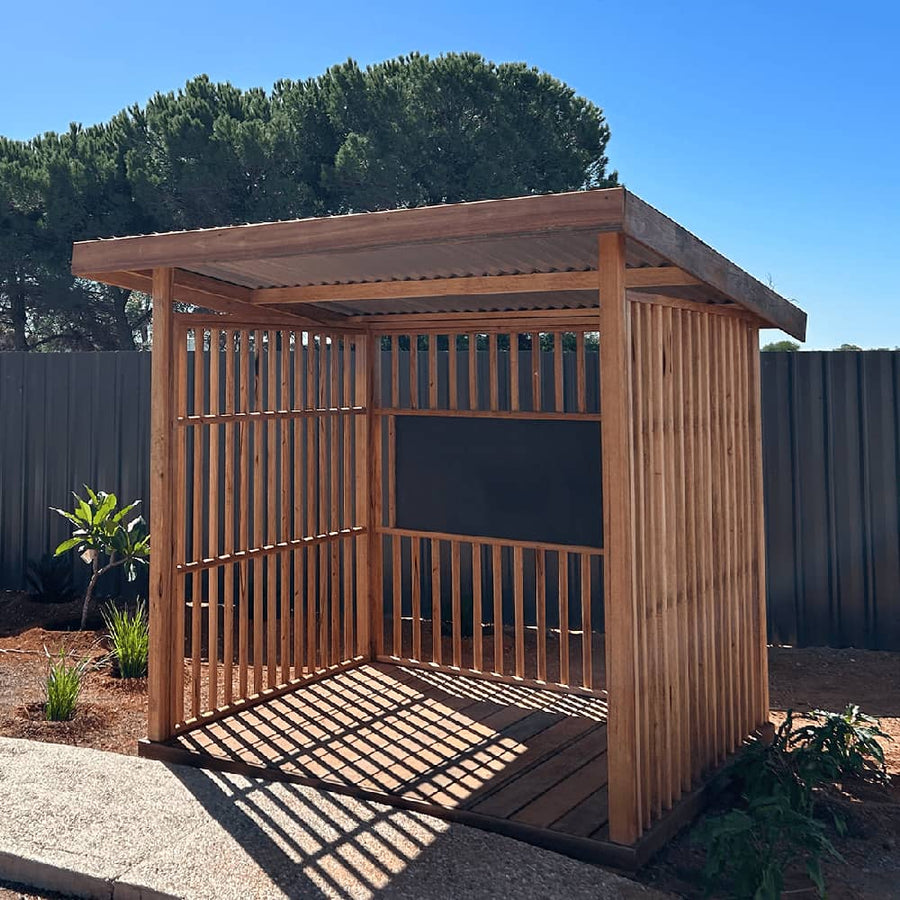 Open Hut Cubby Houses - For High Visibility In Childcare – Castle and Cubby