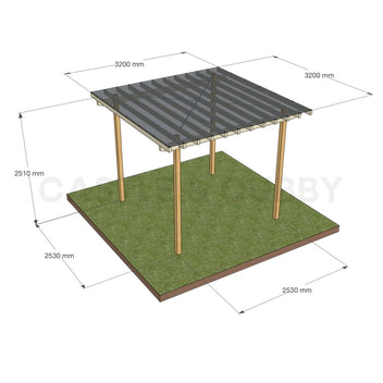 Timber Shade Structure - UV Canopy | Schools & Playgrounds – Castle and ...