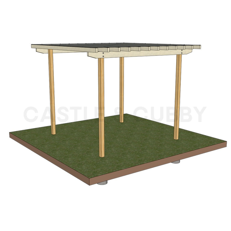 Timber Shade Structure - UV Canopy | Schools & Playgrounds – Castle and ...