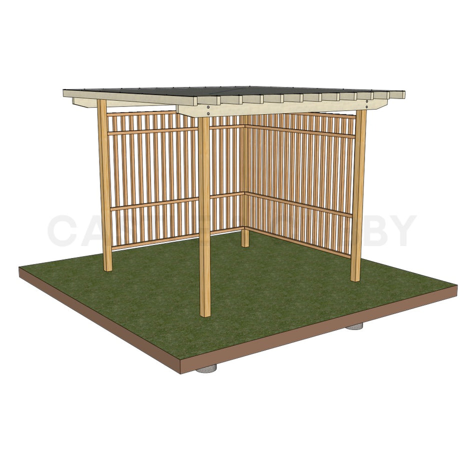 Timber Shade Structure - UV Canopy | Schools & Playgrounds – Castle and ...