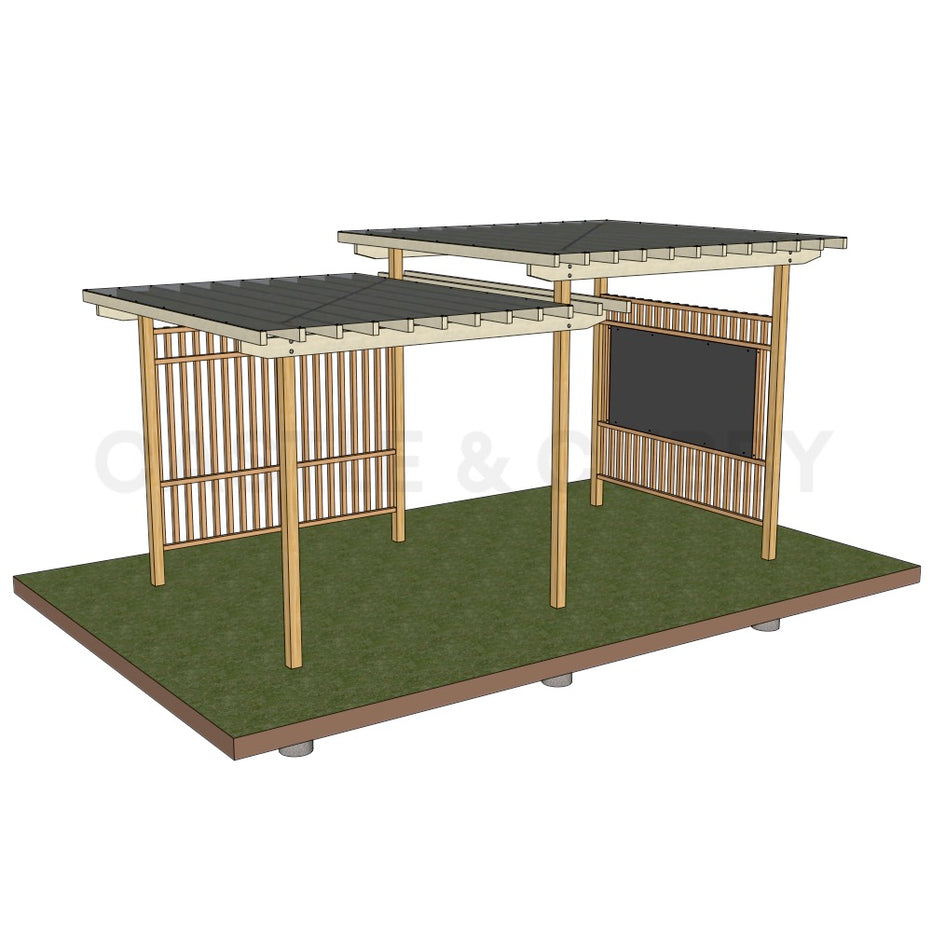 Timber Shade Structure - UV Canopy | Schools & Playgrounds – Castle and ...