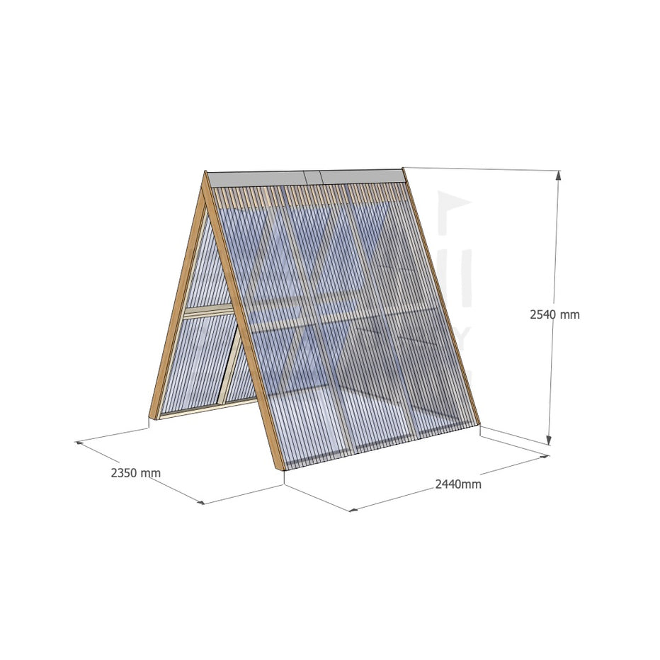 Open A-Frame Cubby House | Imagine with Castle & Cubby – Castle and Cubby