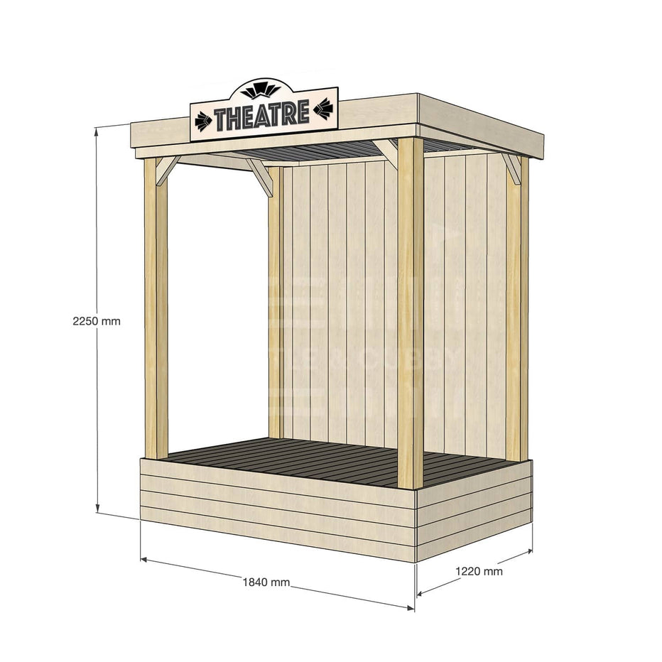 Outdoor Timber Stages | Built for Drama Play at Schools and Home ...