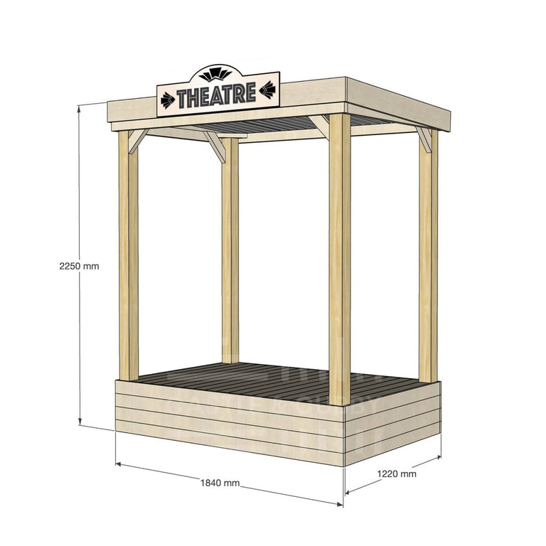 Outdoor Timber Stages | Built for Drama Play at Schools and Home ...