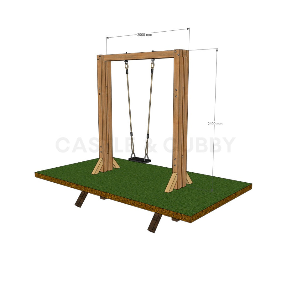 Wooden Swing Sets | Kids Timber Swing Set Kits - Delivered Aus Wide ...