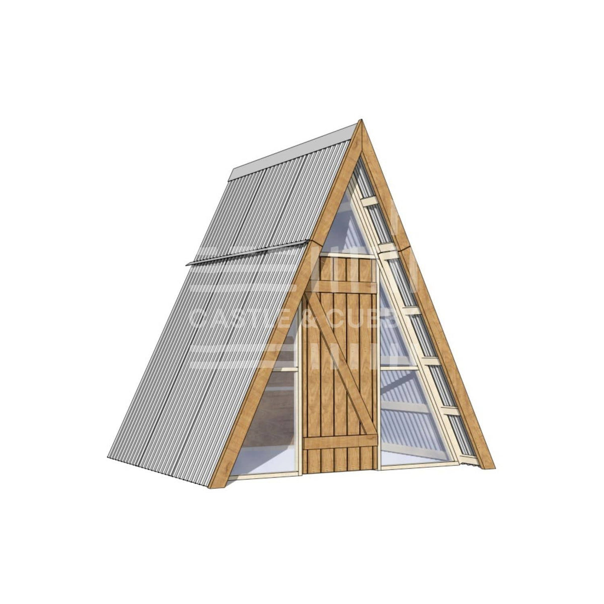 A-Frame Cubby House - Residential – Castle and Cubby