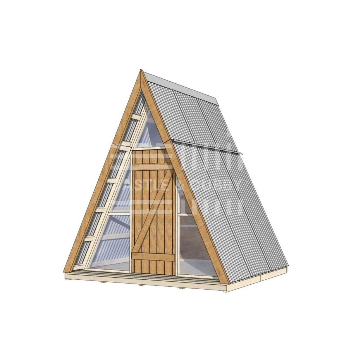 A-Frame Cubby House - Residential – Castle and Cubby