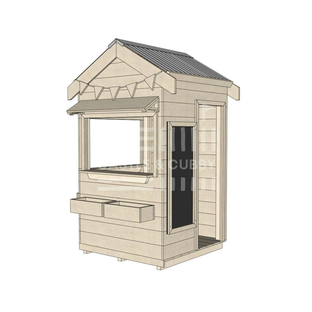 Commercial Signature Style: Pitched Roof Wooden Cubby Houses – Castle ...