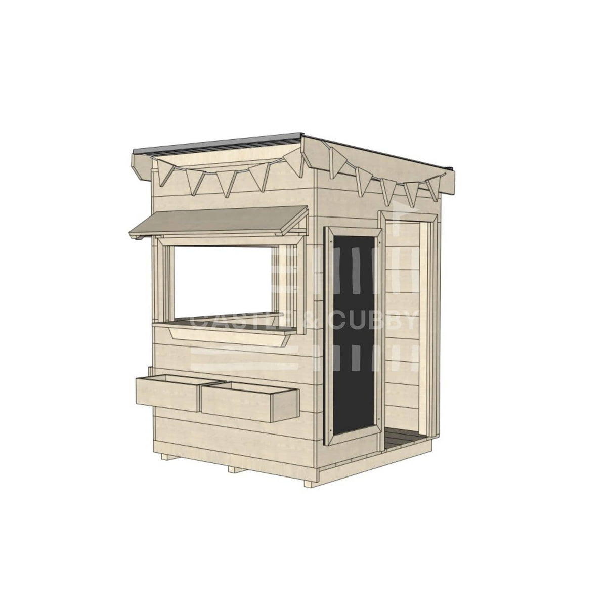 Wooden Cubby Houses - Perfect for Schools, ELC & Public Spaces – Castle ...