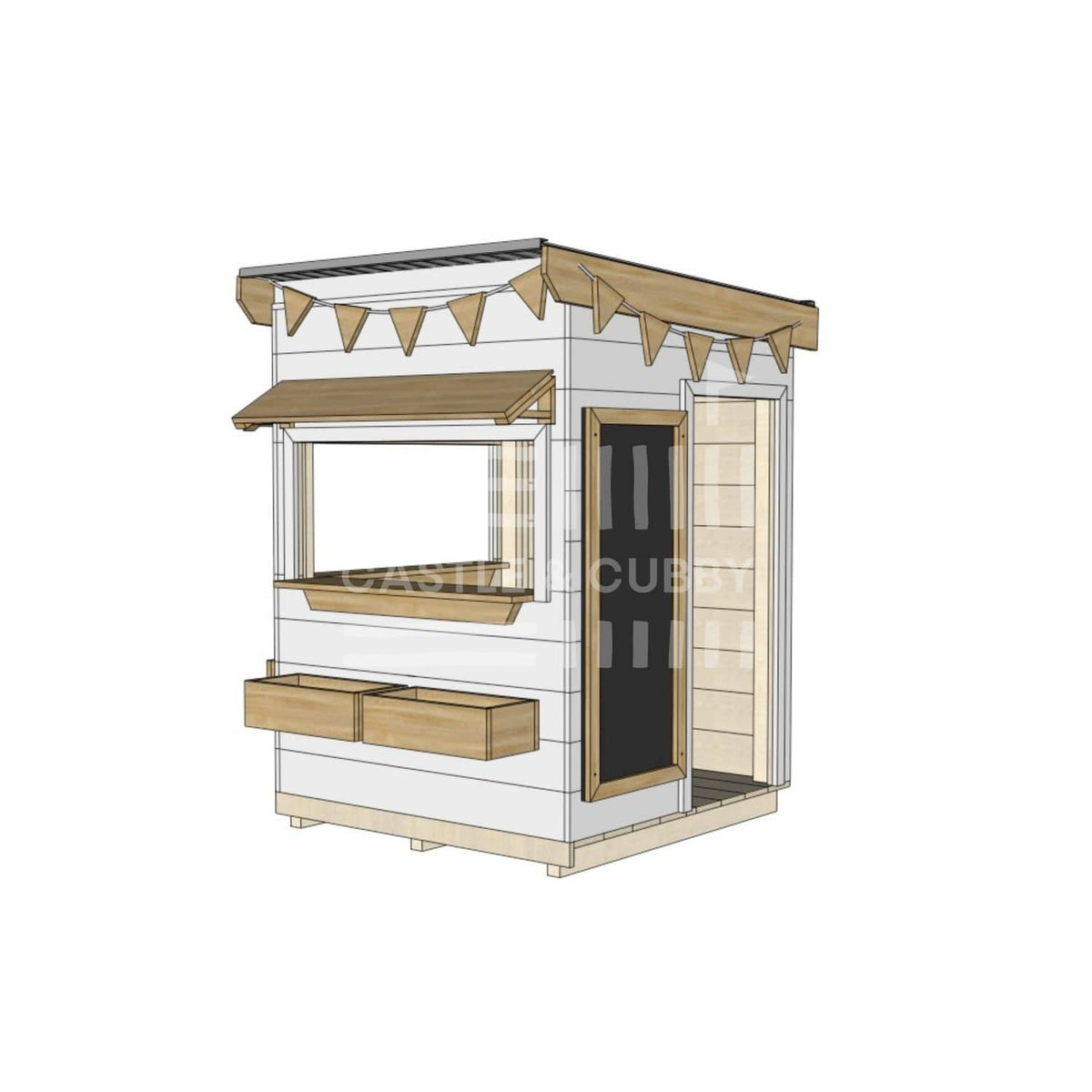 Wooden Cubby Houses - Perfect for Schools, ELC & Public Spaces – Castle ...