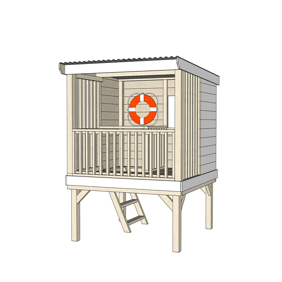 The Lifeguard Tower – Castle and Cubby