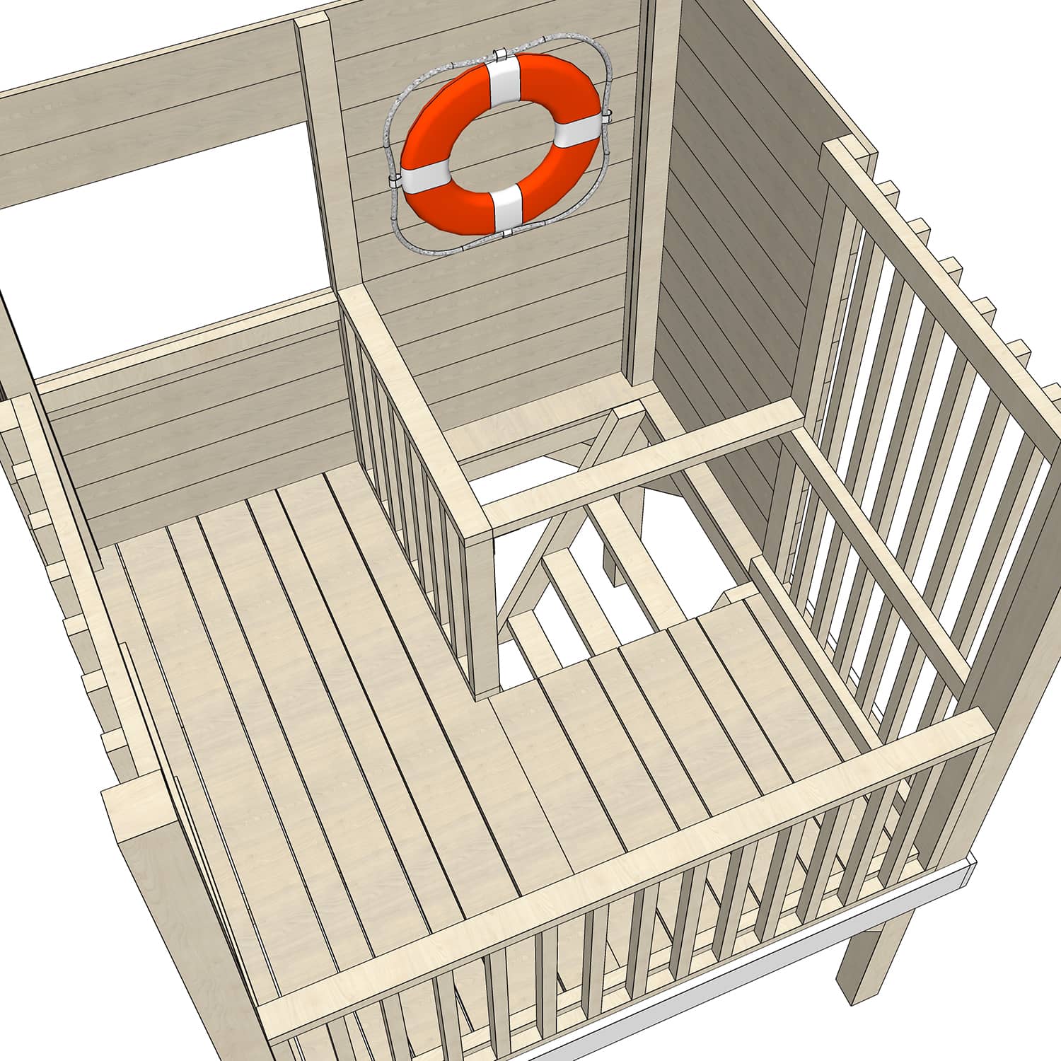 The Lifeguard Tower – Castle and Cubby