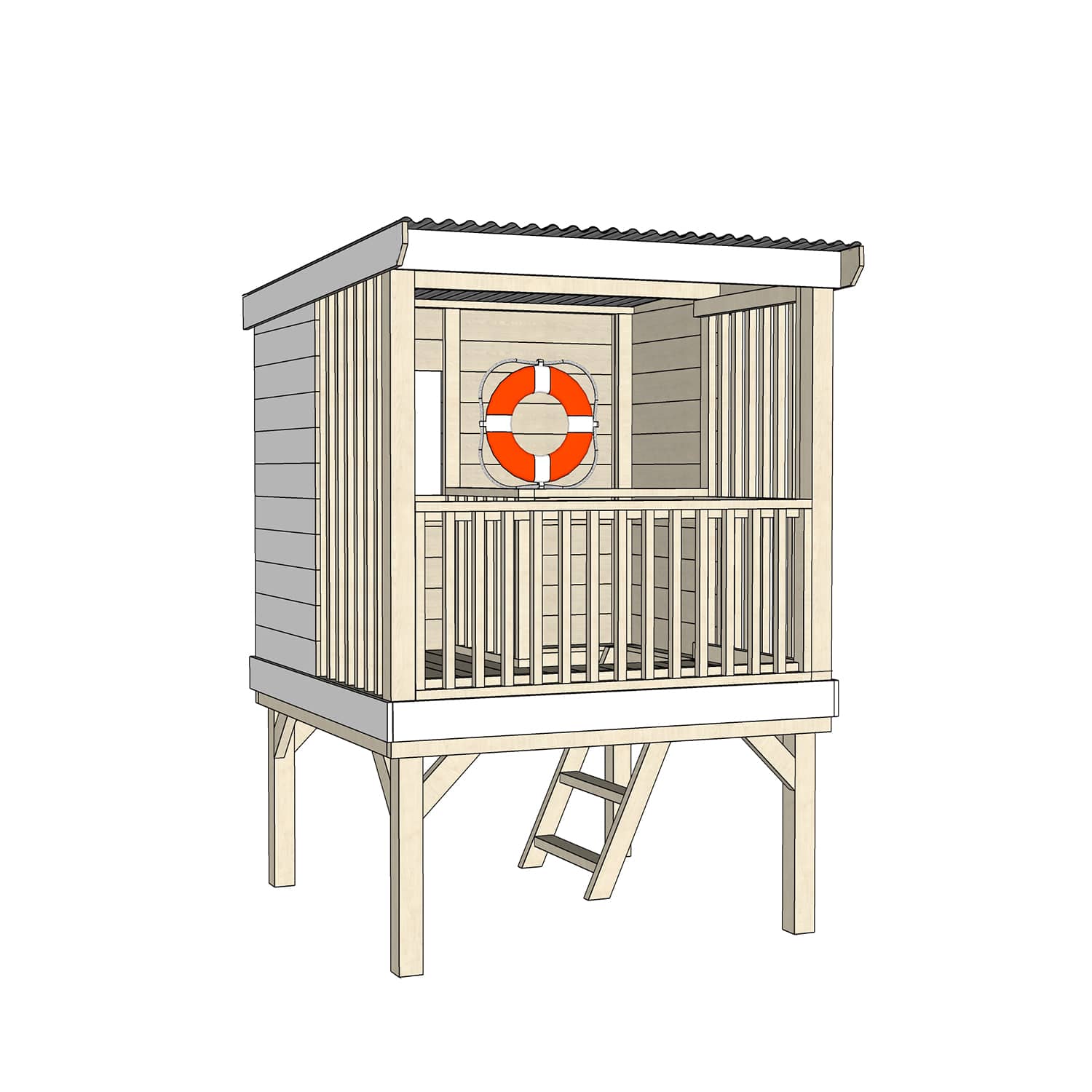 The Lifeguard Tower – Castle and Cubby