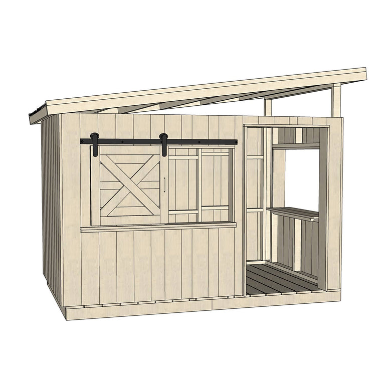 Temple Farmhouse Cubby | A Dream Wooden Cubby House – Castle and Cubby